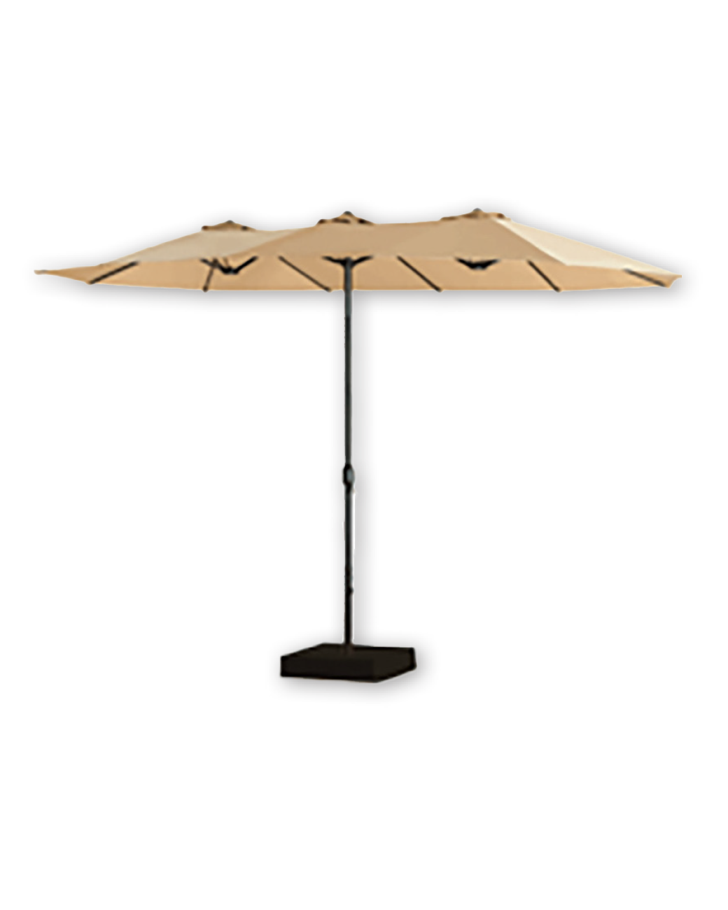Triple Patio Umbrella w/Base
